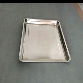 Jual Nampan Baki Stainless Steel 60*40*7 Baki Nampan stainless Tebal ...