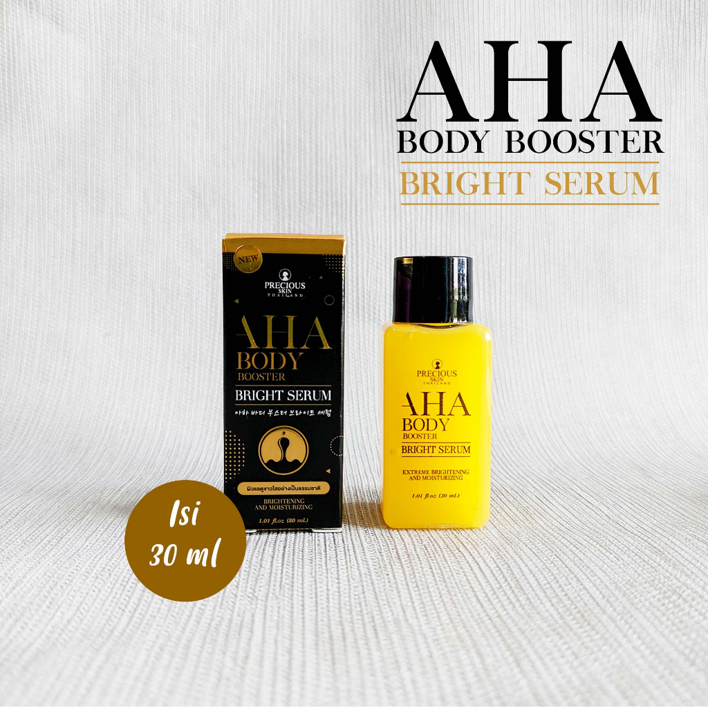 Jual WAWA - Precious Skin Thailand AHA Body Booster Bright Serum 30ml | Brightening & Whitening ...