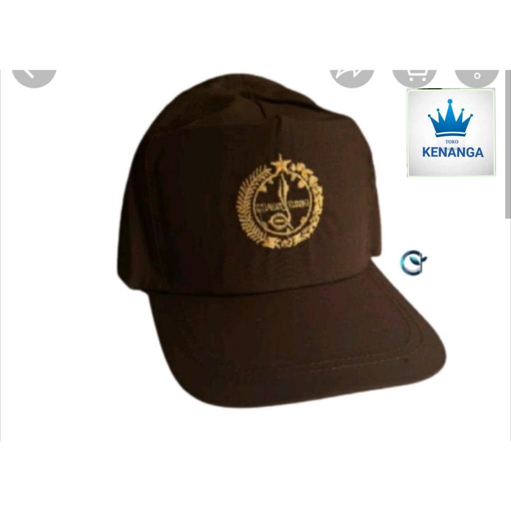 Jual Topi PDL Pramuka penggalang Topi coklat Pramuka penggalang Topi ...