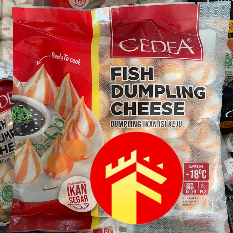 Jual CEDEA FISH DUMPLING CHEESE 500 GRAM CEDEA DUMPLING CHICKEN ...