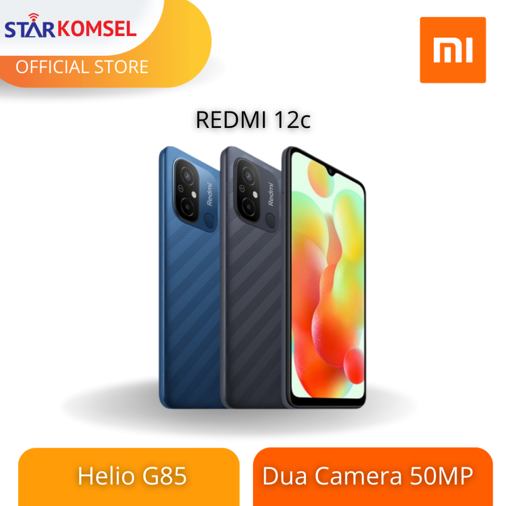 Jual XIAOMI REDMI 12C 4/128 GARANSI RESMI XIAOMI INDONESIA | Shopee ...