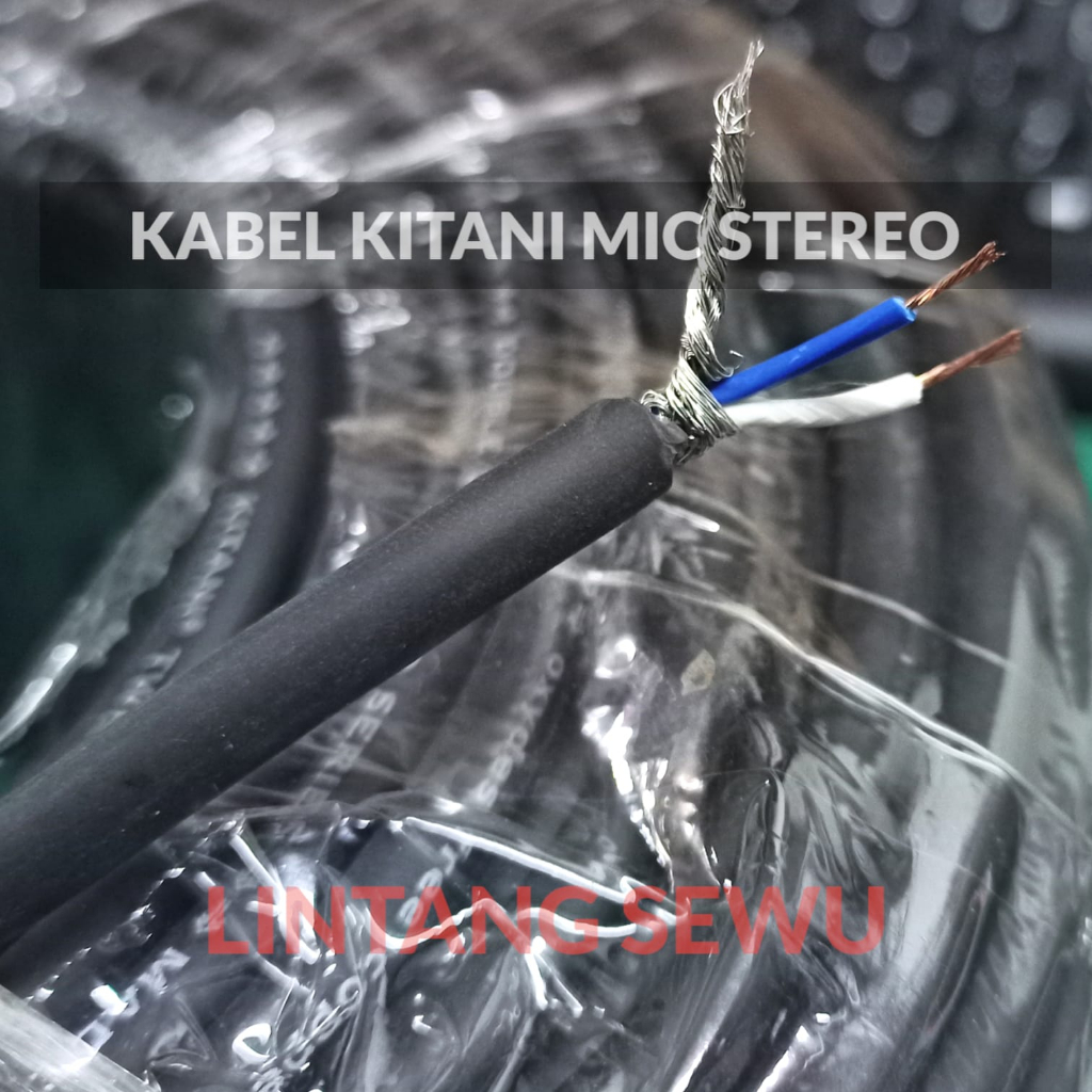 Jual KABEL MIC STEREO KITANI 2 X 18 / 0.12 X 80 KABEL MIC AUDIO KITANI ...