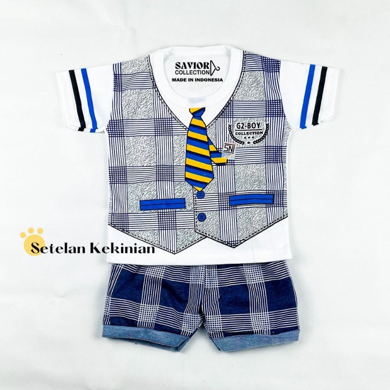 Jual [ROMPI SERIES] Setelan Anak Laki Laki 0-1Tahun Set Baby Boy ...