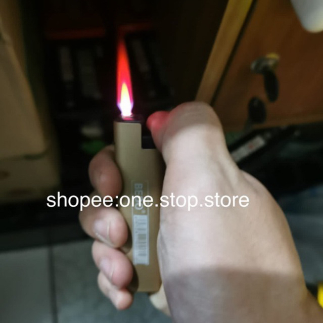 Jual Mancis Korek Api Bara Tahan Angin Warna Solid | Shopee Indonesia