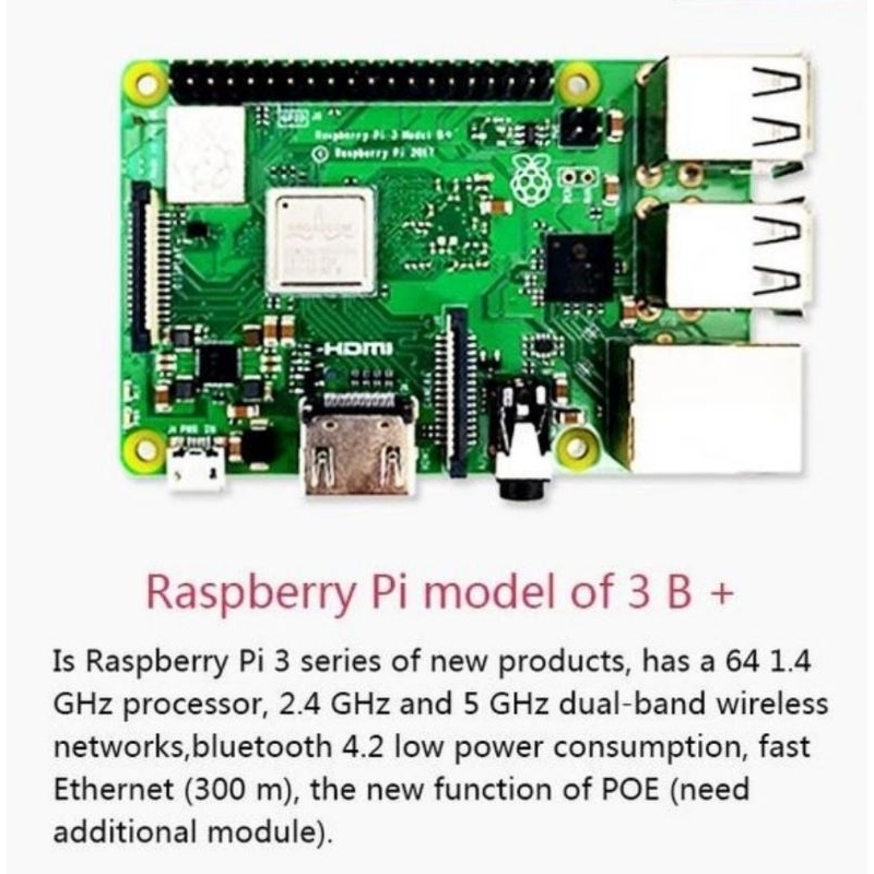 Jual RASPBERRY PI3B+ (made in UK) ORIGINAL | Shopee Indonesia