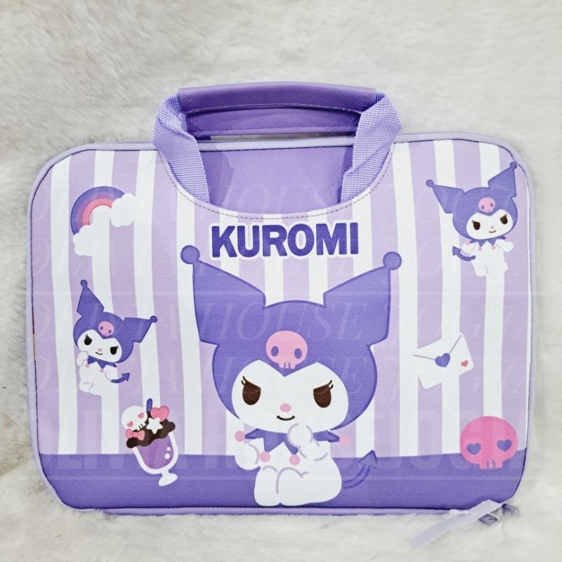 Jual Tas Laptop Kuromi Ungu 34 x 25 cm Laptop Bag Kuromi | Shopee Indonesia