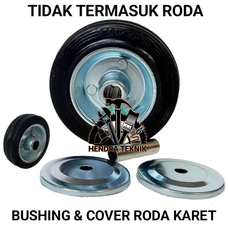 Jual PENUTUP COVER VELG RODA CASTER KARET BUSHING AS RODA KASTOR 3" 4 ...