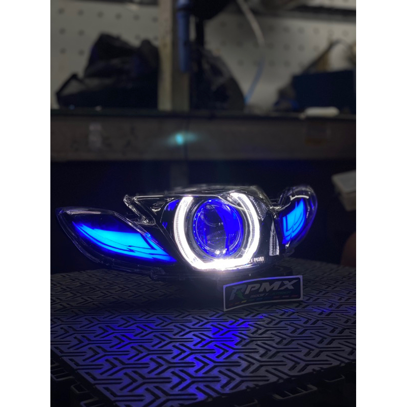 Jual LAMPU DEPAN VEGA R NEW CUSTOM BILED REFLEKTOR VEGA R NEW BILED ...