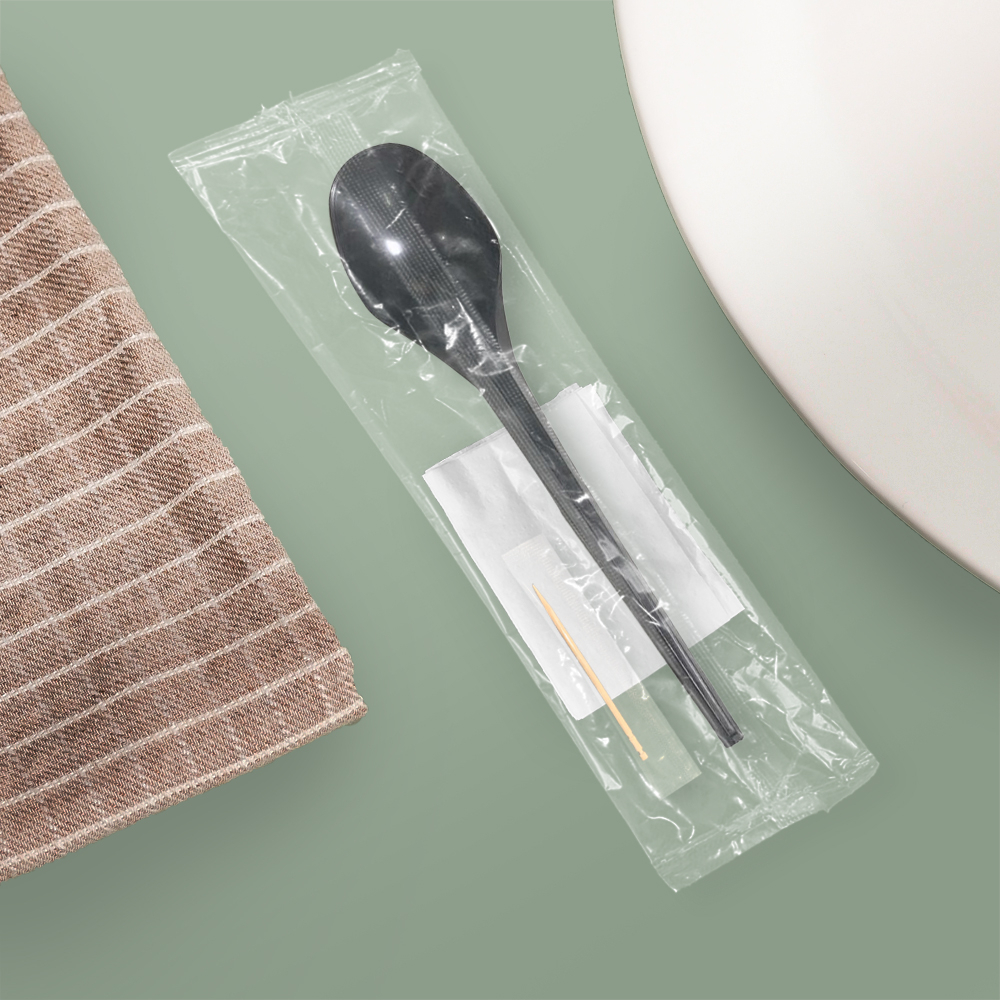 Jual Sendok Set Plastik Tisu Tusuk Gigi / Set Sendok Plastik Tebal ...