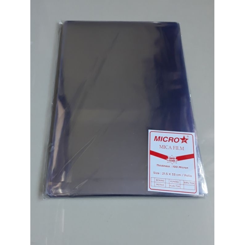 Jual Mika Cover / Mika Jilid Bening Transparan Folio 0,10 | Shopee Indonesia