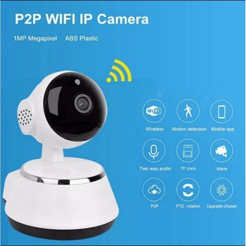 Jual IP WIFI CCTV Camera V380 Smart Home Wifi Kamera HD1080P Q6 ...