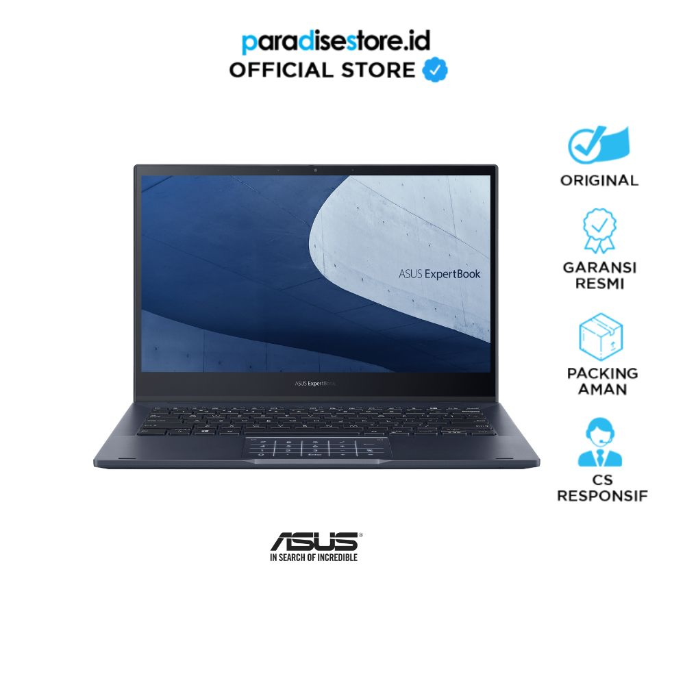 Jual Asus B5302FEA-LF7110X i7-1165G7/Intel Iris Xe/13.3" Touch OLED FHD 16GB 1TB W11P 3Y ...