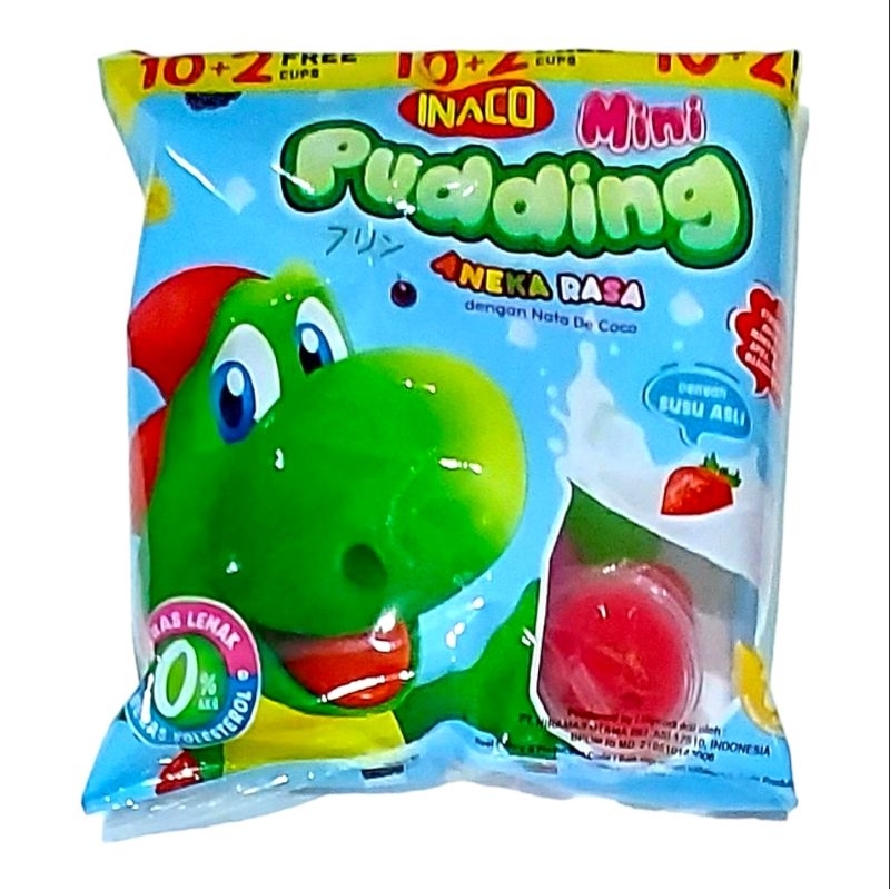 Jual INACO MINI PUDDING [1 BUNGKUS Isi 10 Cup] - Aneka Rasa Dengan Nata ...