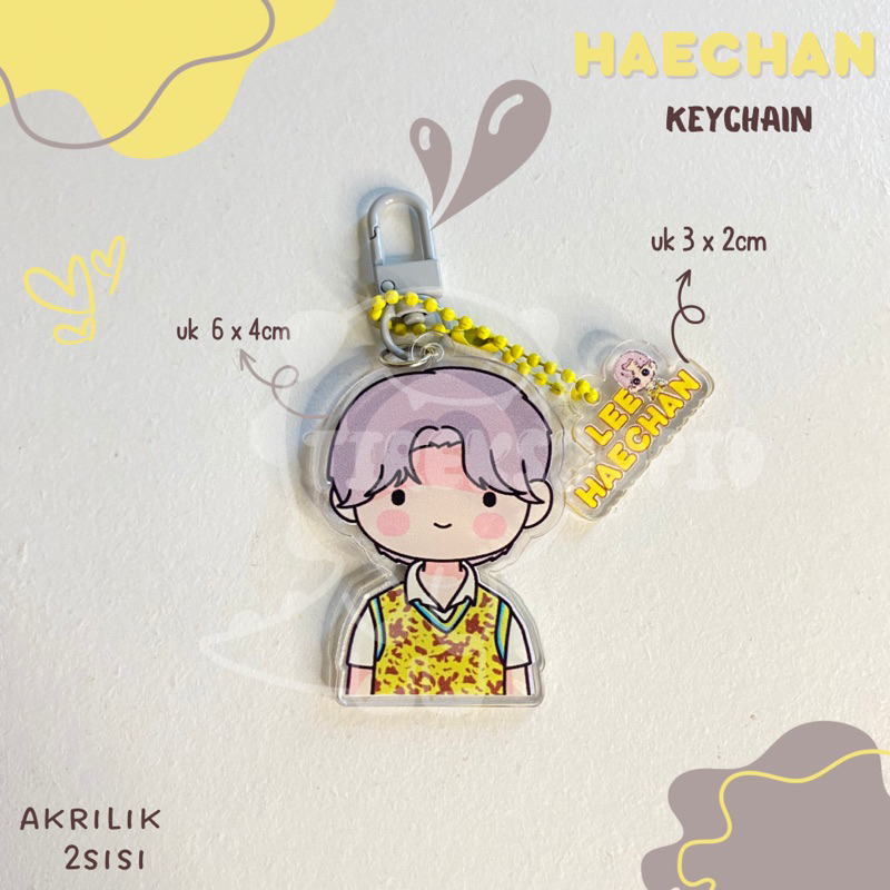 Jual KEYCHAIN HAECHAN CHIBI, HAECHAN CUTE, GANTUNGAN KUNCI HAECHAN NCT DREAM | Shopee Indonesia