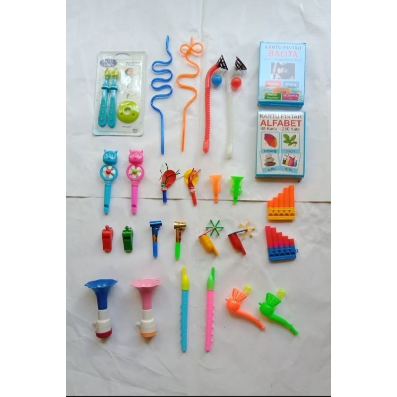 Jual GE TOYS PAKET LENGKAP TERAPI WICARA/OROMOTOR EDUKATIF BALITA DAN ...