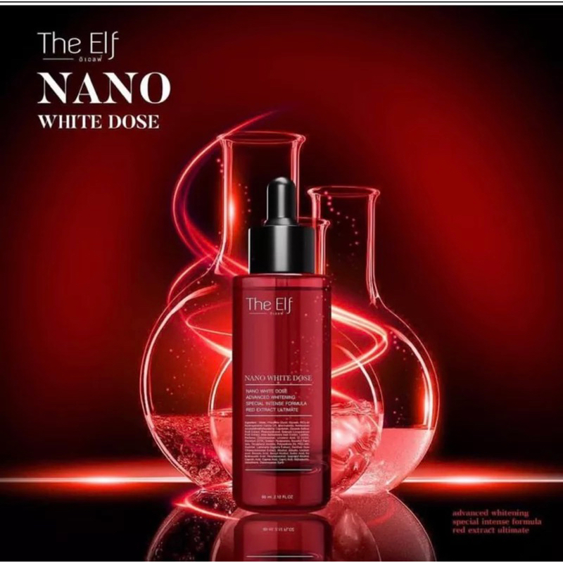 Jual THE ELF NANO WHITE DOSE BODY SERUM WHITENING ORIGINAL THAILAND ...