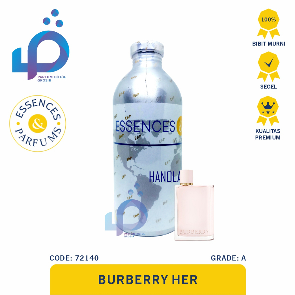 Jual HANOLA 72140 | Senada Wangi Burbery Her by Essences | Grade A ...