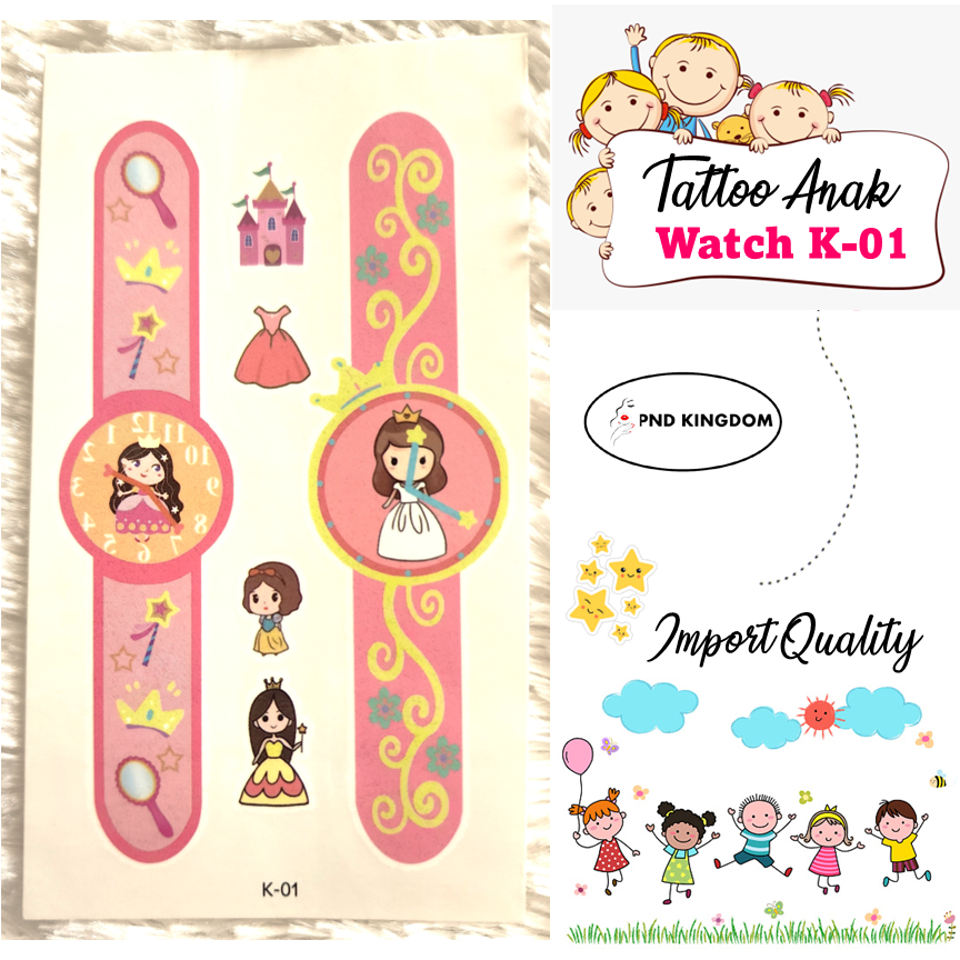 Jual [ COD PART 1 ] Tatto Temporer Mainan Anak Cewe Cowo Tato Stiker ...