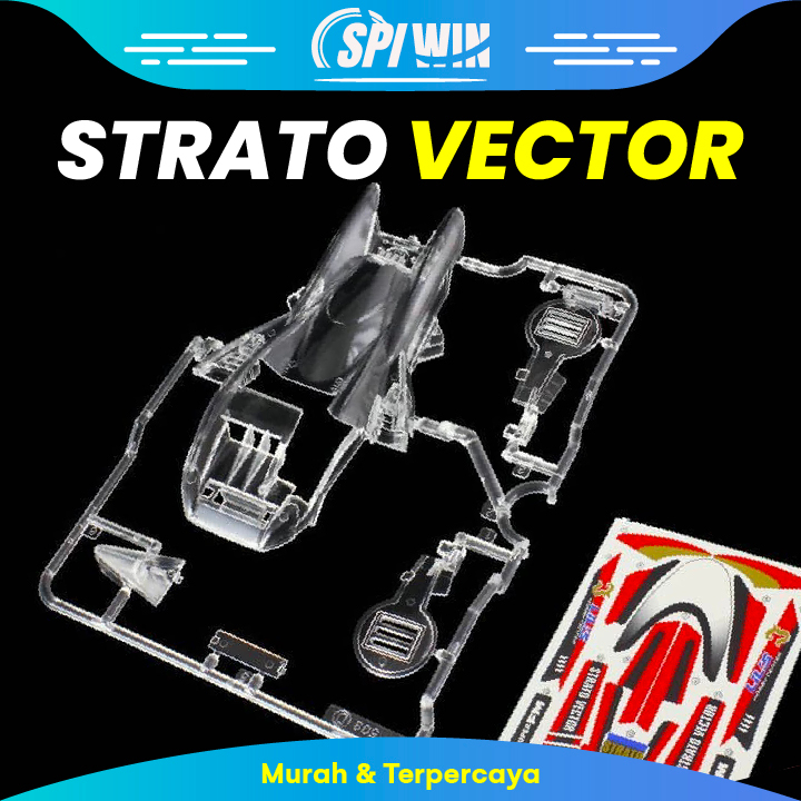 Jual Body Tamiya SFM Super FM Strato Vector REP | Shopee Indonesia