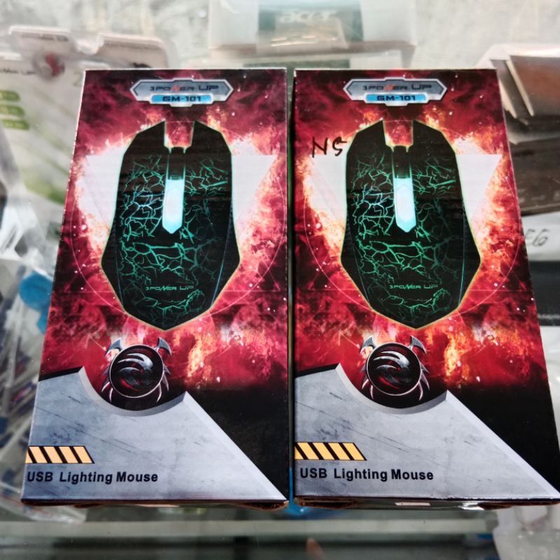 Jual mouse wired 3Power Up with light RGB | Shopee Indonesia