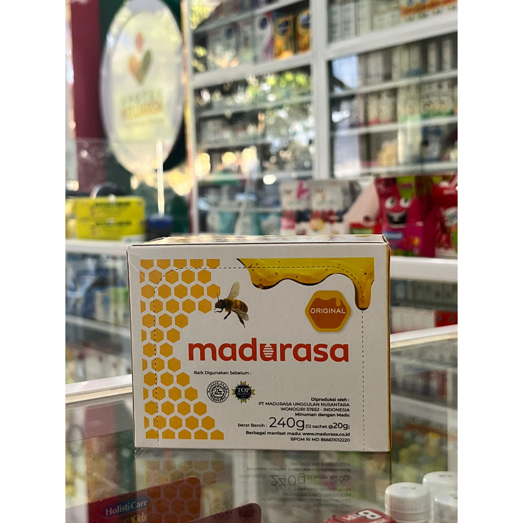 Jual MADURASA ORIGINAL BEVERAGES WITH HONEY 12 sachet madu rasa ...