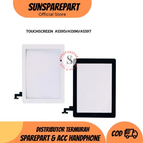 Jual TOUCHSCREEN I PAD 2 LAYAR SENTUH DIGITIZER A1395 A1396 A1397 ...