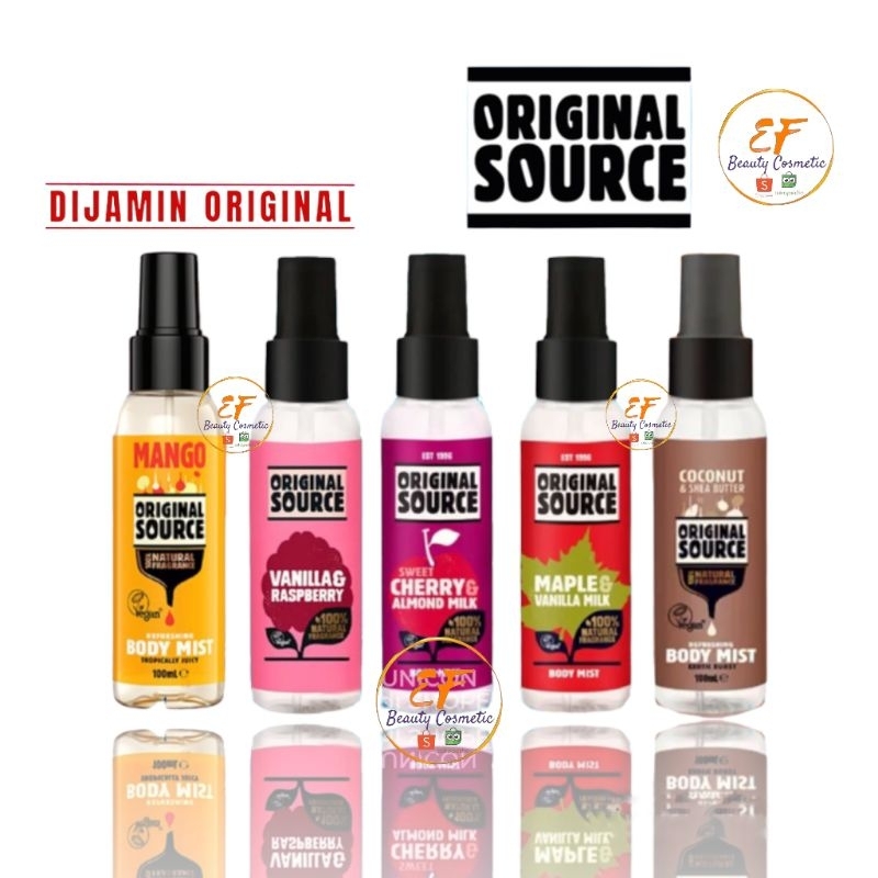 Jual ORIGINAL SOURCE Body Mist Spray 100ml - Body Mist | Shopee Indonesia