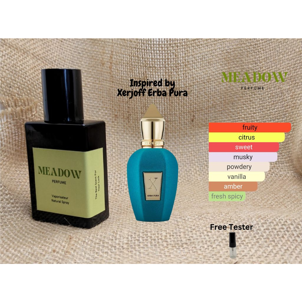 Jual Meadow Parfum inspired by Xerjoff Erba Pura Unisex High Quality ...
