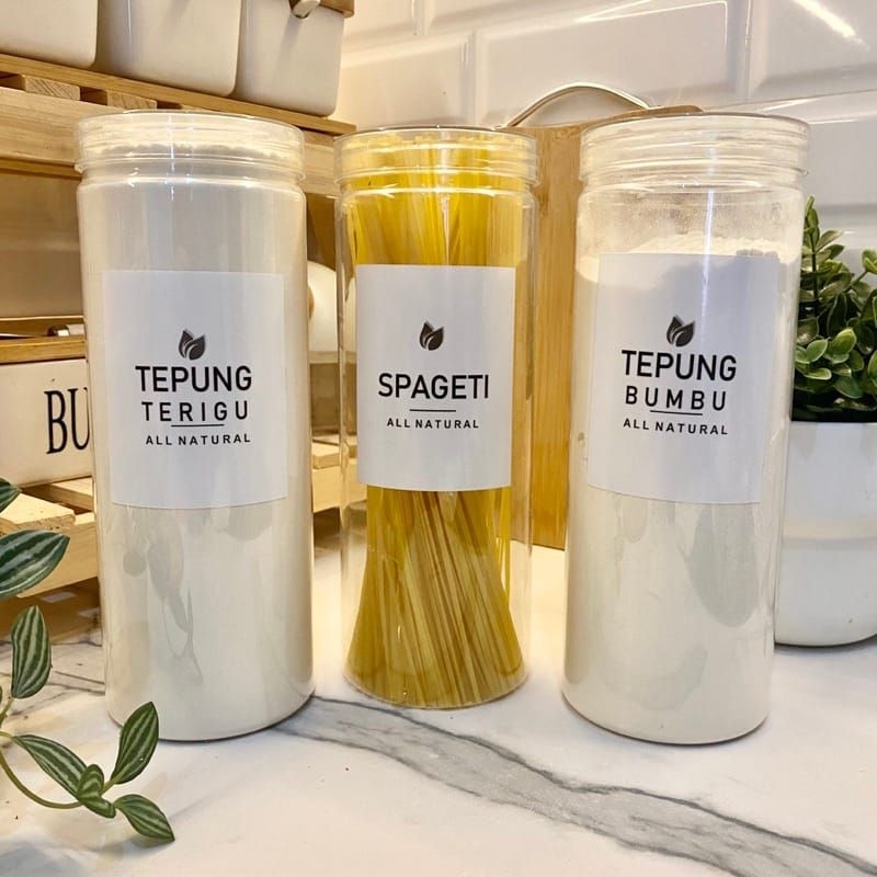 Jual TOPLES BUMBU 1500ml + STIKER LABEL | Lodong bumbu dapur | toples ...