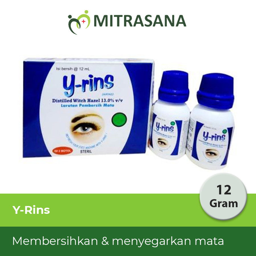 Jual Y-Rins 2 Btl @12 Ml - membersihkan, menyejukkan, dan menyegarkan ...