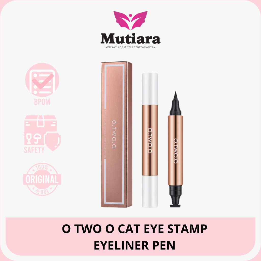 Jual O TWO O MIRACULOUS CAT EYE STAMP EYELINER PEN | Shopee Indonesia