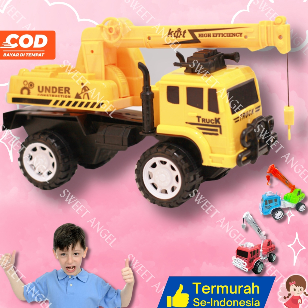 Jual MAINAN TRUCK KONTRUKSI CRANE OPP - MOBIL TRUCK KONTRUKSI DEREK AK ...