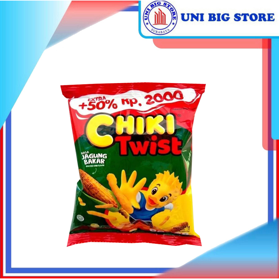 Jual Chiki Twist Roasted Corn Jagung Bakar 22 Gr X 10 Sachet Shopee