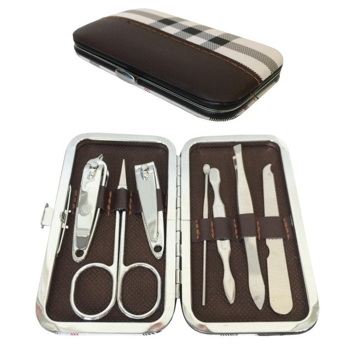Jual Gunting Kuku Nail Art Set Perlengkapan Manicure Pedicure 7 Pcs ...