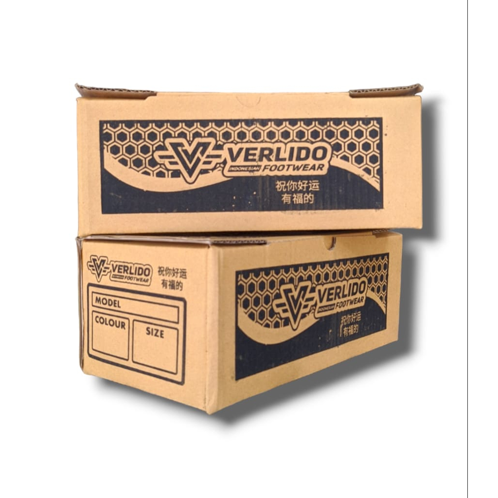 Jual Packaging Karton Box Sepatu dan Sandal Verlido | Shopee Indonesia