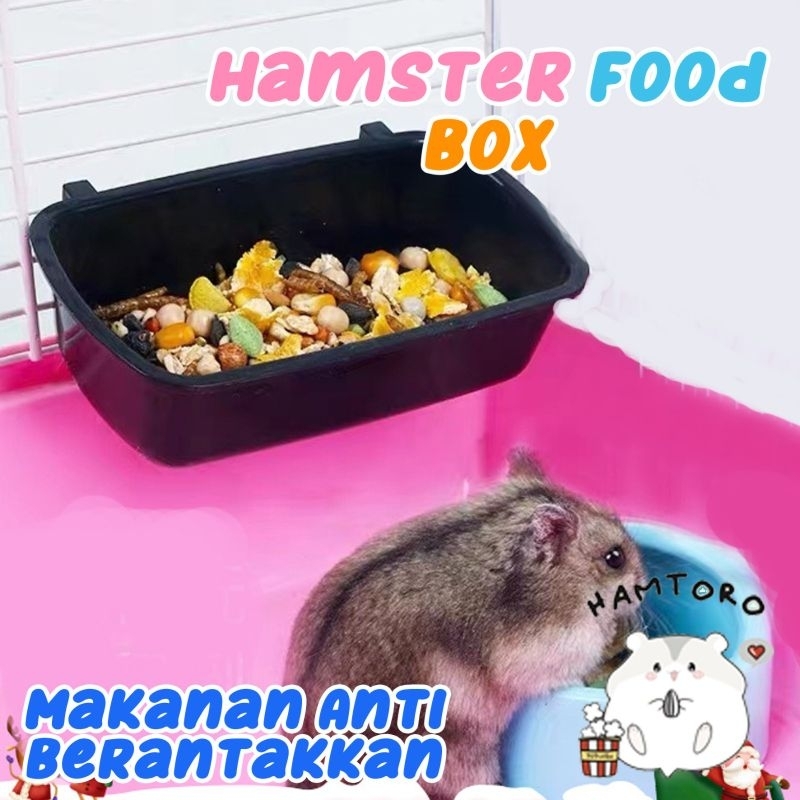 Jual Hamster Food Box Tempat Makan Hamster/Kelinci, Landak Mini ...