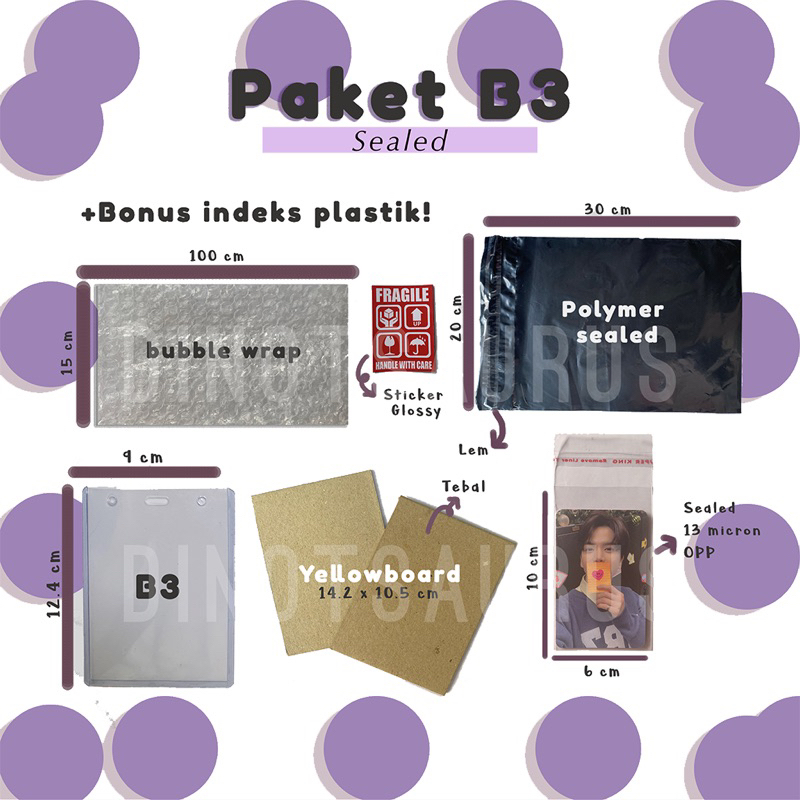Jual Set Paket Packing Photocard Poster Postcard A4 A5 [Innersleeve ...