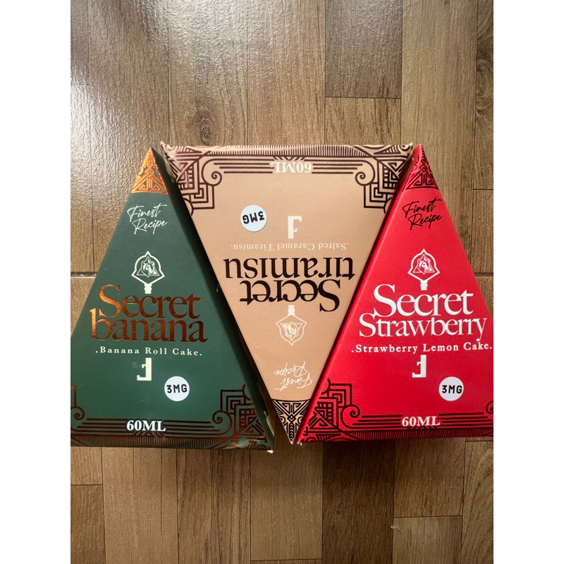 Jual SECRET BANANA x STRAWBERRY X TIRAMISU 3/6MG 2023 60Ml | Shopee ...