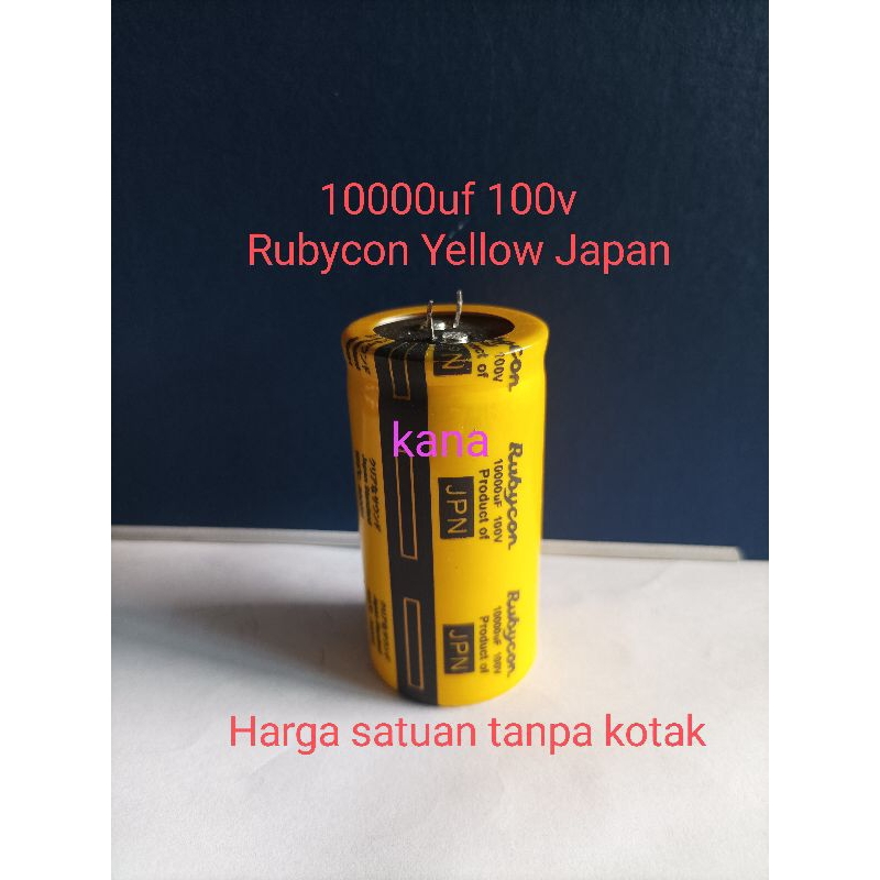 Jual Elco 10000uf 100v Rubycon Japan | Shopee Indonesia