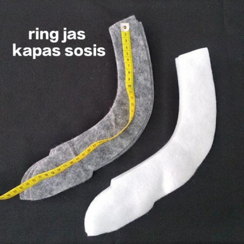 Jual ring jas kapas korea / sosis / busa kapas untuk bahu jas warna ...