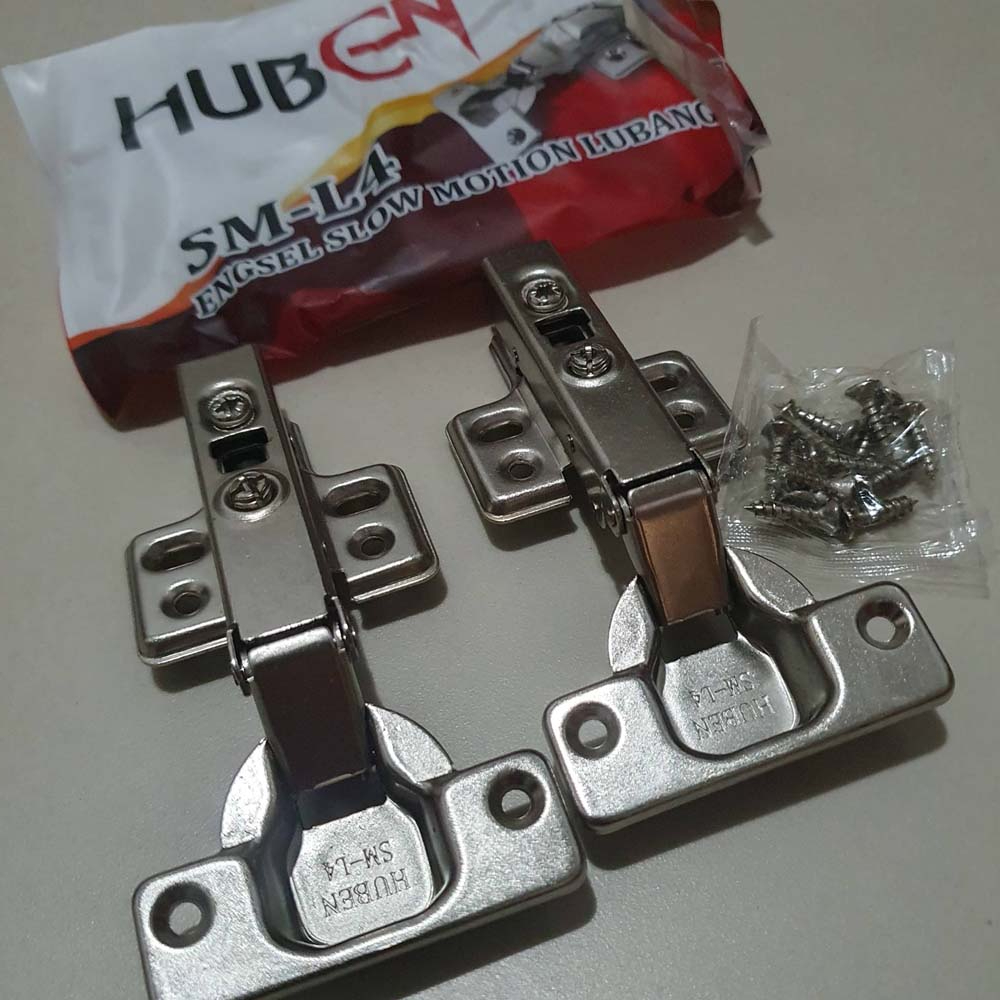 Jual Engsel Slow Motion Lubang Lemari Model Lurus Set SM-L4 0 SM L4 ...
