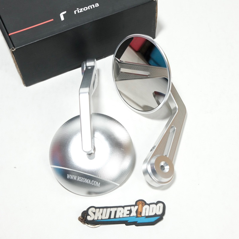 Jual Spion Rizoma Mdl Zelioni Circle Chrome Vespa Sprint Primavera S LX ...