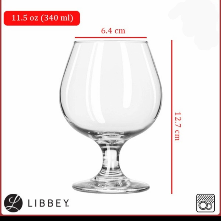 Jual libbey glass embassy 11,5 oz / 340 ml # 3705 | Shopee Indonesia