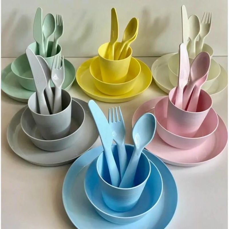 Jual HMS - New Set Makan KALAS IKEA | Shopee Indonesia