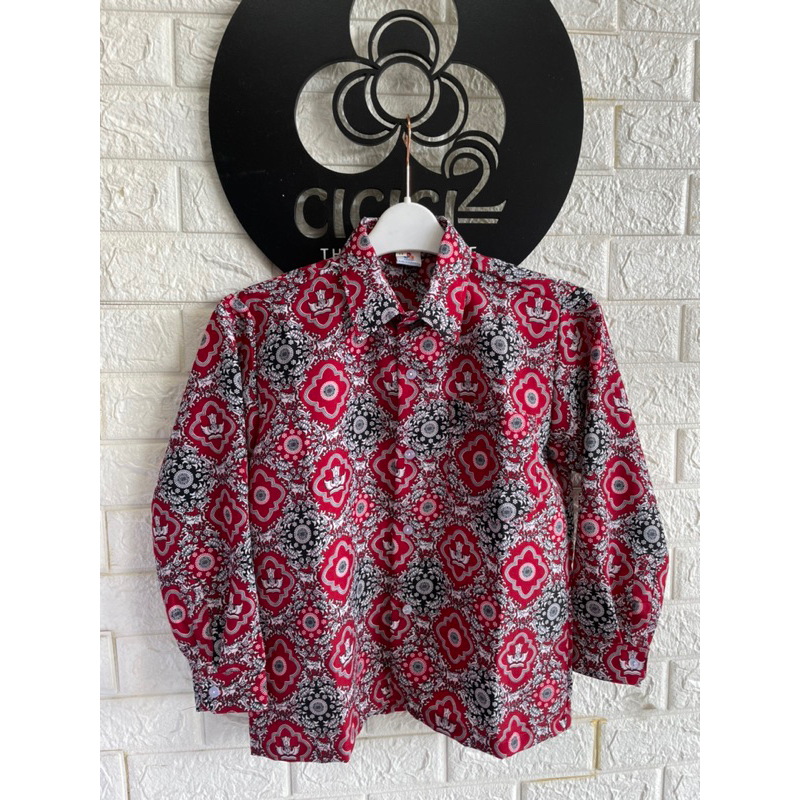 Jual Baju Batik SD Motif Tunas Harapan Seragam Sekolah By CICICI 2 ...