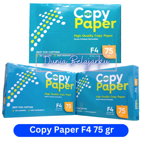Jual Kertas HVS Folio F4 75 Gram Copy Paper / HVS F4 CPB / 1 RIM 500 ...