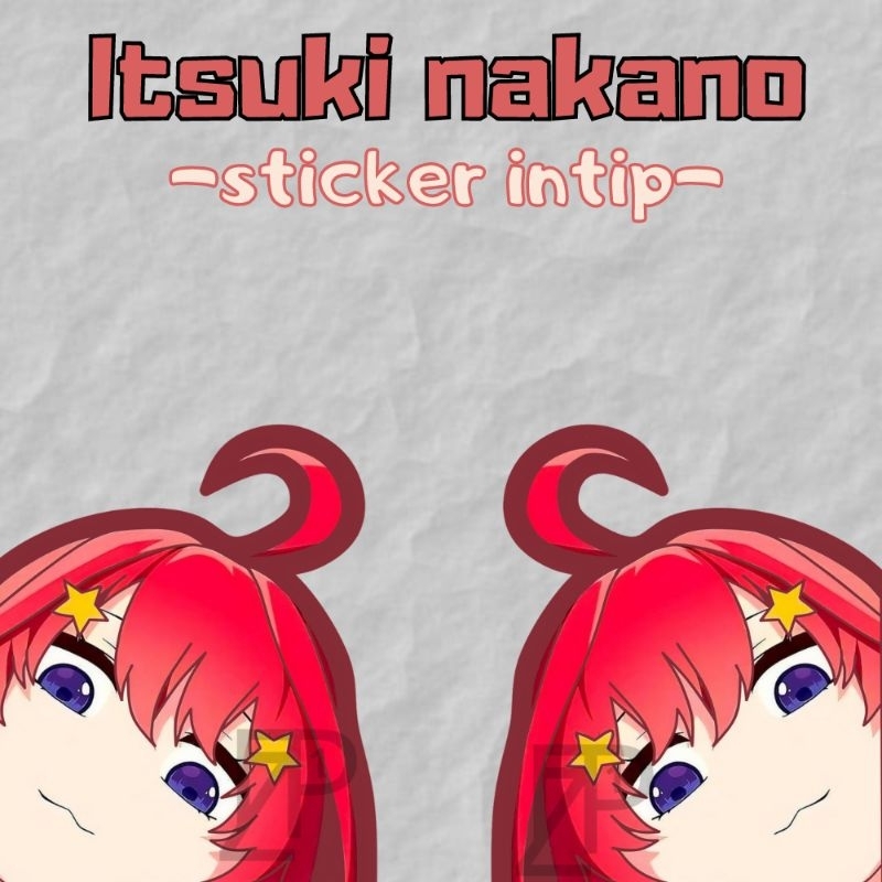 Jual STICKER INTIP ANIME SAMPING ITSUKI NAKANO (WATERPROOF) | Shopee ...