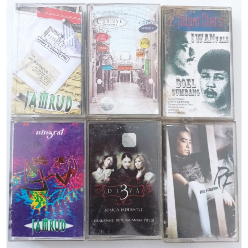 Jual kaset pita kaset musik kaset seond kaset rock kaset jamrud kaset ...