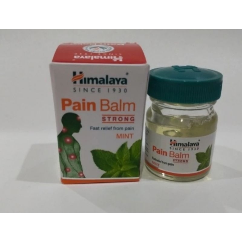 Jual ORIGINAL HIMALAYA Balsam Pain Balm Strong Mint Balsem Import 10 gr ...