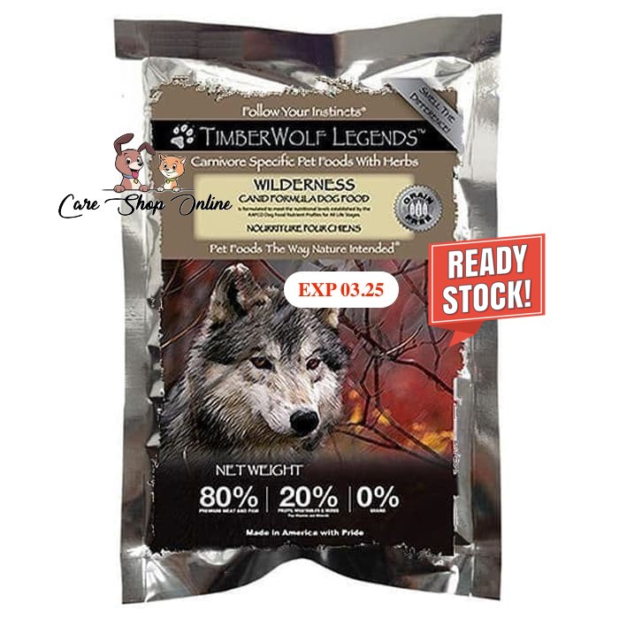 Jual Makanan Anjing Dog Food Timberwolf Wilderness Elk & Salmon 1,36kg ...